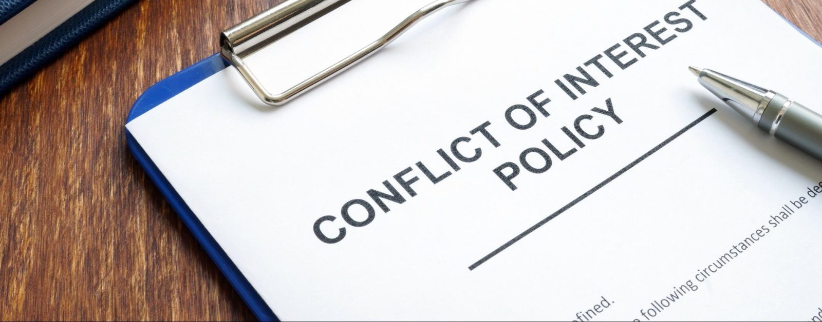 We must address conflicts of interest to protect our integrity ...